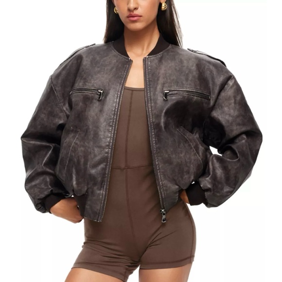 Lioness | Jackets & Coats | Copy Nwt Lioness Womens Leather Biker ...